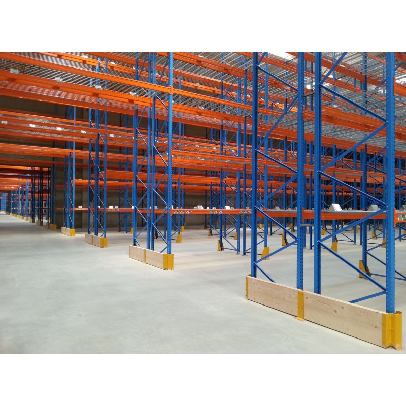 Rack à palettes, rayonnage lourd, stockage des palettes en industrie ou ...